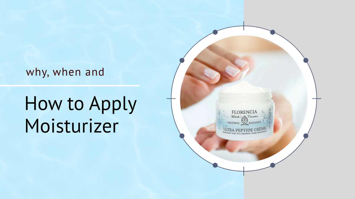 A Step-by-Step Guide on How to Apply Moisturizer – Florencia Beauty